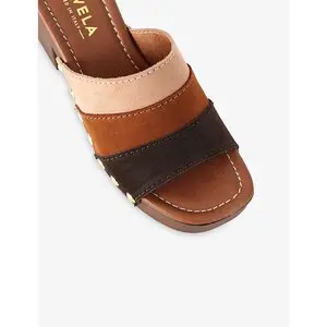 Carvela Settanta Suede Heeled Mules
