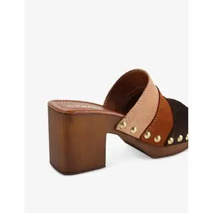 Carvela Settanta Suede Heeled Mules