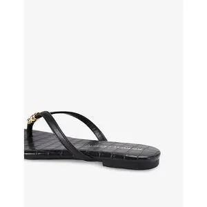 Kurt Geiger Faux-leather Thong Sandals