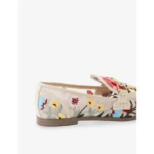 Kurt Geiger Madeline Embroidered Mesh Loafers