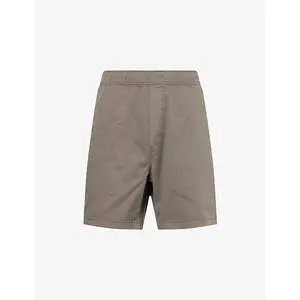 Paige Stretch-cotton Shorts - Thyme