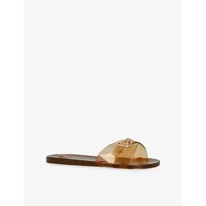 ANCIENT GREEK SANDALS Filia Jelly Slides - Camel