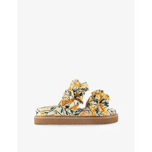Kurt Geiger Sunshine Woven Sandals - White/oth