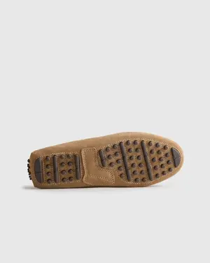 Quince Essential Suede Driving Loafer