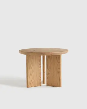 Quince Solid Oak Accent Table