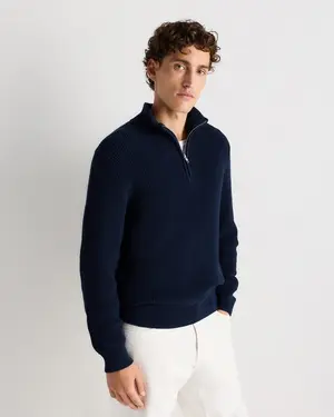 Quince Zip Up Sweaters For Men
