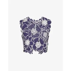 Farm Rio Scalloped Camis Tanks For Women