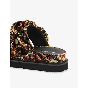 Kurt Geiger Sunshine Flat Woven Slides - Mult/other
