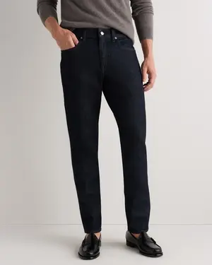 Quince Black Wash Bottoms For Men
