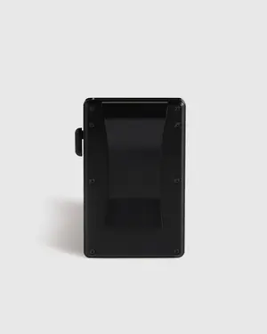 Quince Titanium Rfid Card Holder - Black