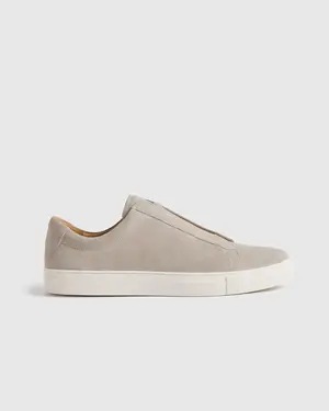 Quince Italian Suede Sneakers - Fog