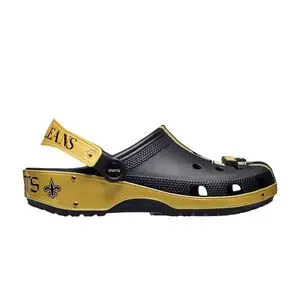 CROCS Nfl X Classic Clog 'new Orleans Saints - Black