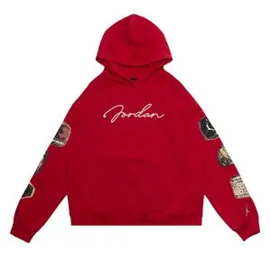 JORDAN Brooklyn Fleece Pullover Hoodie - Red