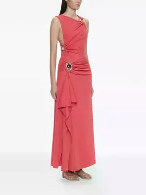 Christopher Esber Occhio Crystal Cascade Skirt