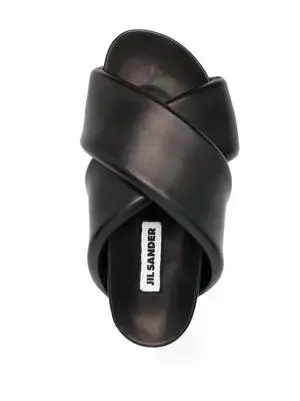 JIL SANDER Crossover Strap Chunky Sandals