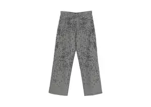 Amiri Ma Quad Bandana Baggy Jeans - Black