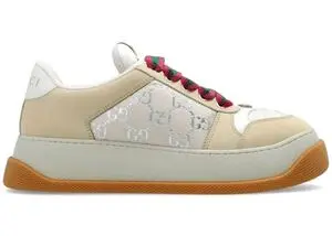 Gucci Screener Gg Monogram Sneakers - Beige