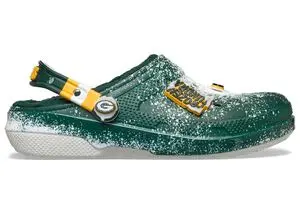CROCS Classic Lined Clog Nfl Green Bay Packers - Multicolor