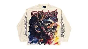 GODSPEED Podium Dreams Long Sleeve T-shirt - Bone
