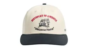 PALY Welcome Home Baseball Cap - White/black