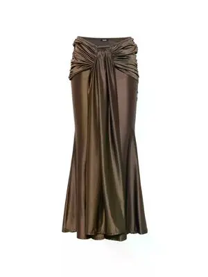 VENUJA Gathered Draped Skirt