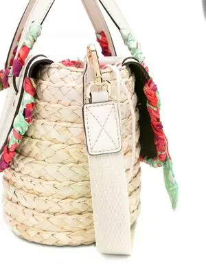 CUBA LAB Habanera Floral-print Bucket Bag