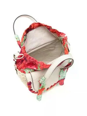 CUBA LAB Habanera Floral-print Bucket Bag