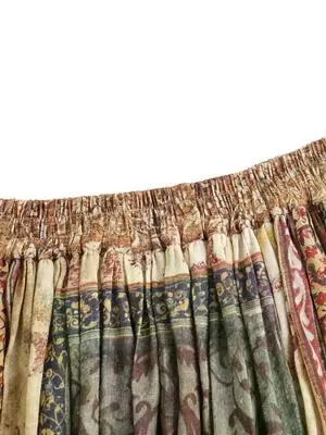 INTO THE EAST Pleated Midi Skirt
