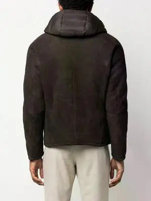 Herno Hooded Shearling Jacket
