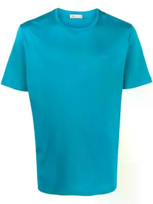 Herno Logo-embroidered Cotton T-shirt