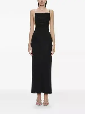 Christopher Esber Sculpted Ruched Maxi Dress