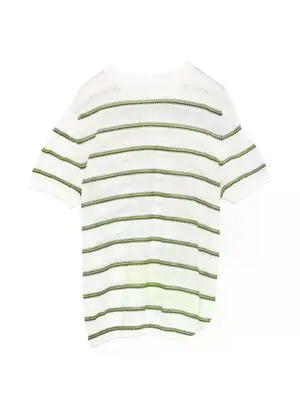 JNBY Striped Knit Top