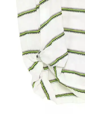 JNBY Striped Knit Top