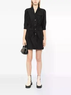 JNBY Collared Mini Shirt Dress - Black