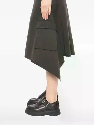 JNBY Deconstructed Midi Skirt - Brown