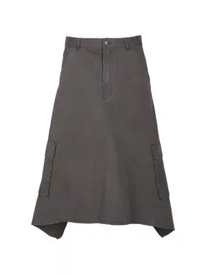 JNBY Deconstructed Midi Skirt - Brown