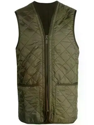 Barbour Reversible Diamond-quilted Waistcoat