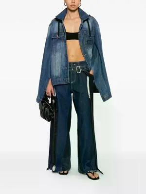 FAÇON JACMIN Layered Wide-leg Jeans