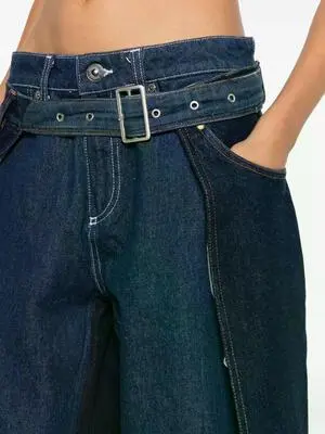 FAÇON JACMIN Layered Wide-leg Jeans