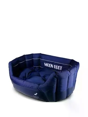 Moon Boot X Poldo Dog Couture Logo-print Dog Bed - Blue