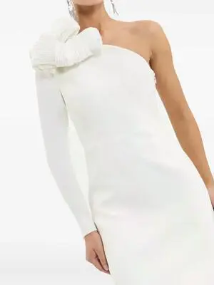 Rebecca Vallance Silas One-shoulder Maxi Dress - White
