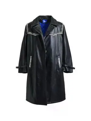 MARKING DISTANCE Coat With Studded Embellishments