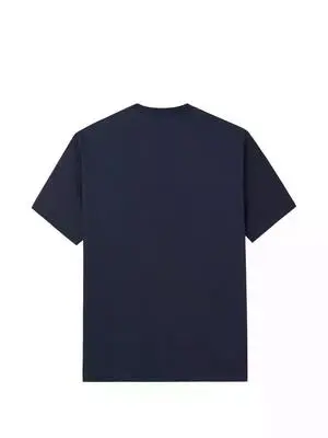 CHOCOOLATE Bear-appliqué T-shirt - Blue