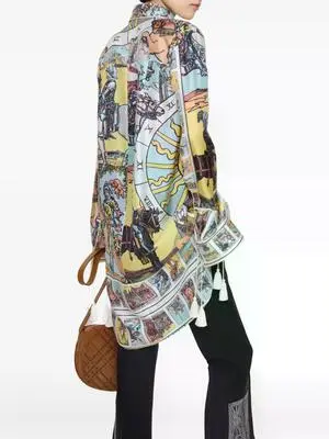 Burberry Tarot Silk Shirt