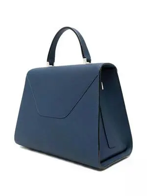 VALEXTRA Iside Top-handle Tote - Blue