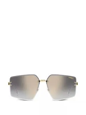 Carrera Eyewear Geometric-frame Sunglasses - Gold