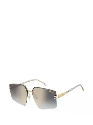 Carrera Eyewear Geometric-frame Sunglasses - Gold