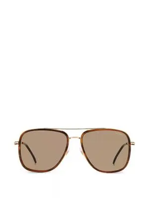Carrera Eyewear Pilot-frame Sunglasses - Brown