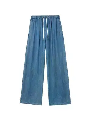 B+AB Drawstring-waistband Wide-leg Jeans