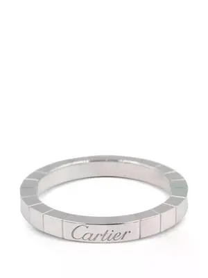 Cartier Lanière Ring In 18k White Gold - Silver
